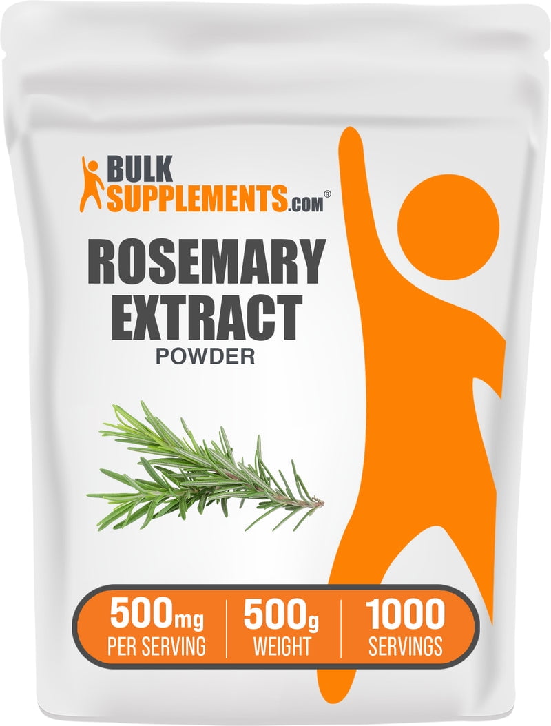 BulkSupplements.com Natural Pure Rosemary Extract Powder - Bone Knit ...