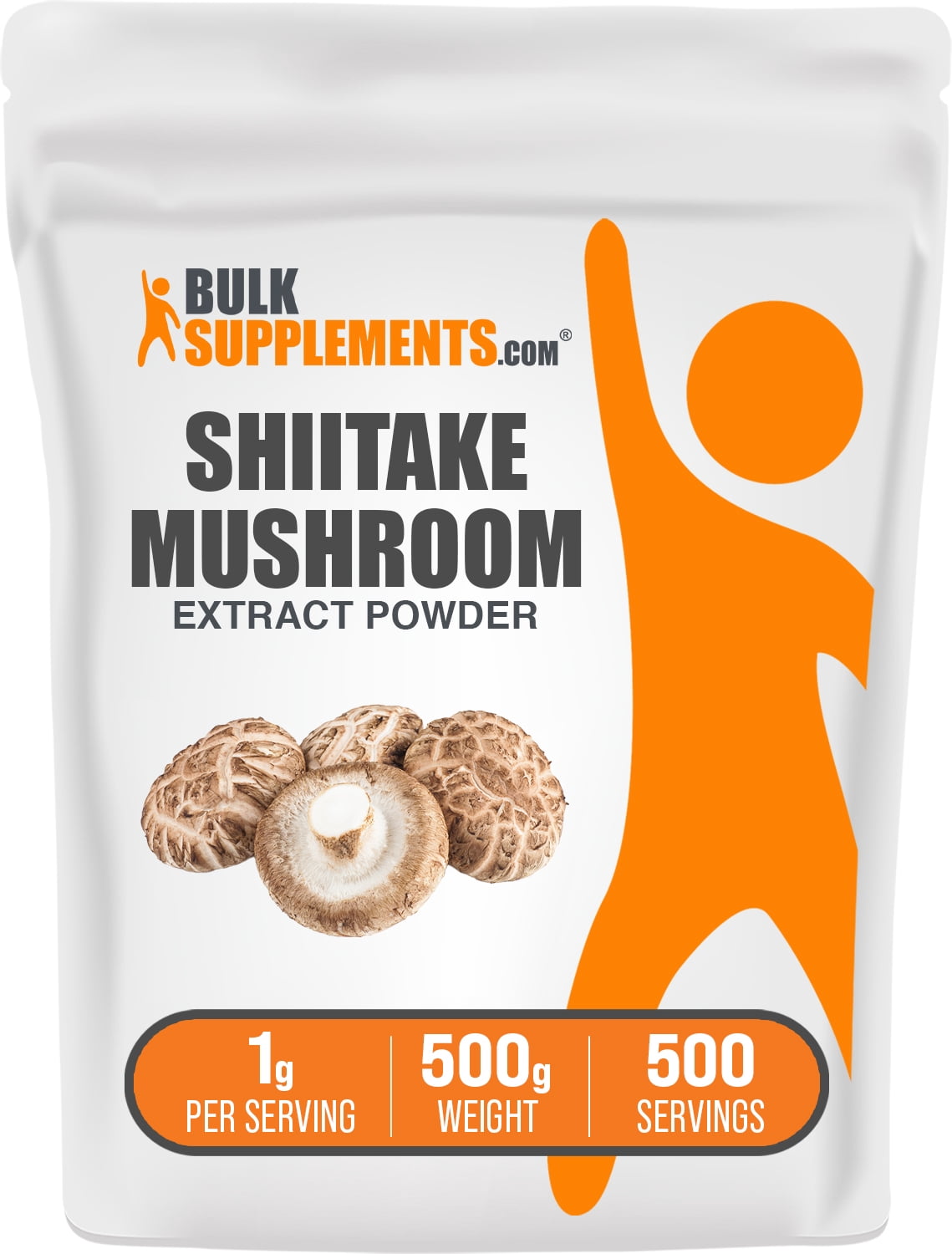 BulkSupplements Shiitake Mushroom Extract Powder - Mushroom Supplement ...