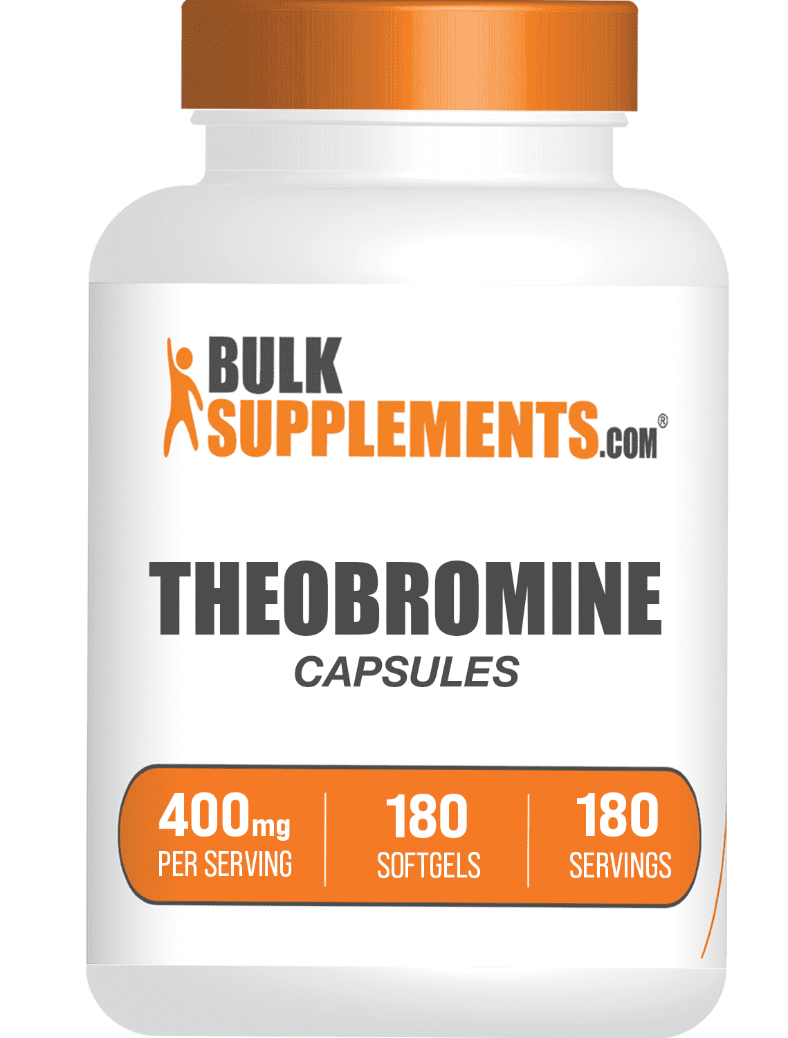 BulkSupplements Theobromine Capsules - 400mg per Serving (180 Capsules ...