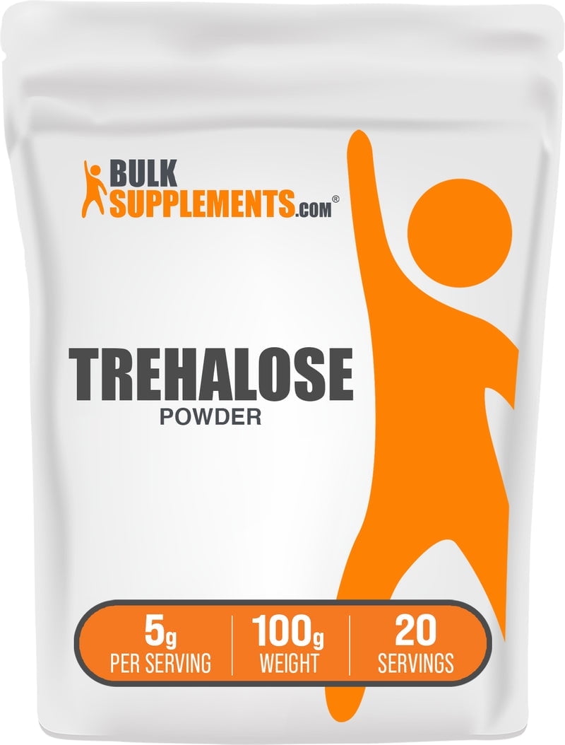 BulkSupplements Trehalose Powder - 5g per Serving - 100 Grams (3.5 oz ...