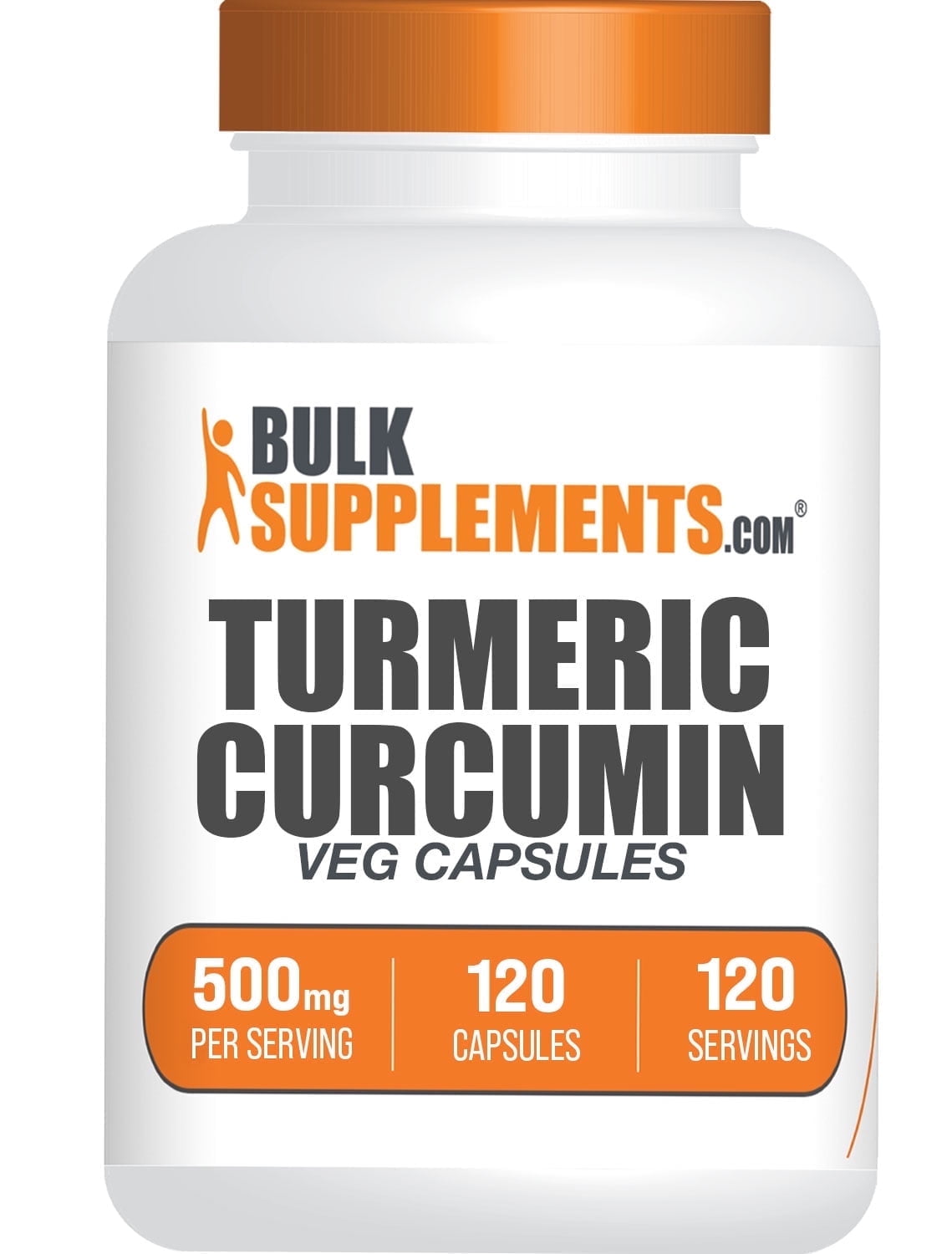 BulkSupplements Turmeric Curcumin 500mg, Inflammation and Antioxidant ...