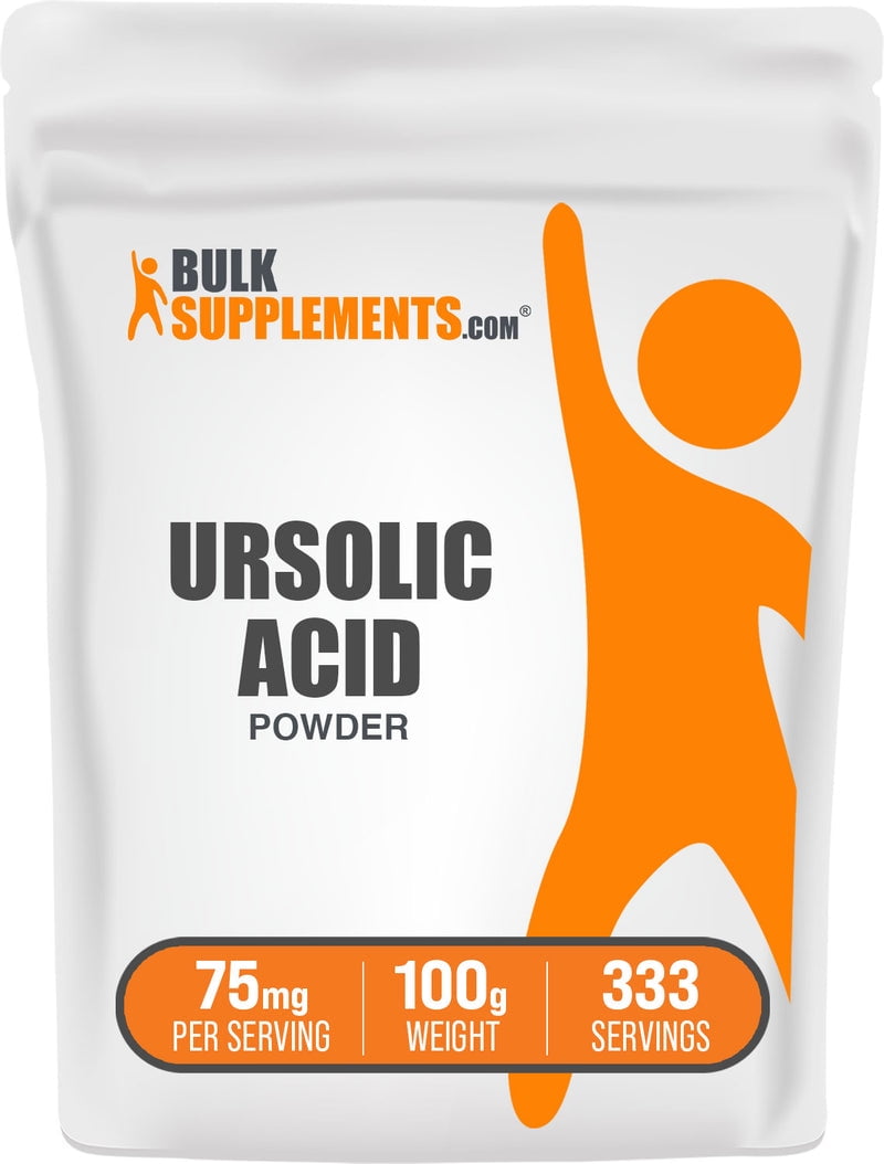 BulkSupplements Ursolic Acid Powder - from Rosemary Leaf Extract, Vegan ...