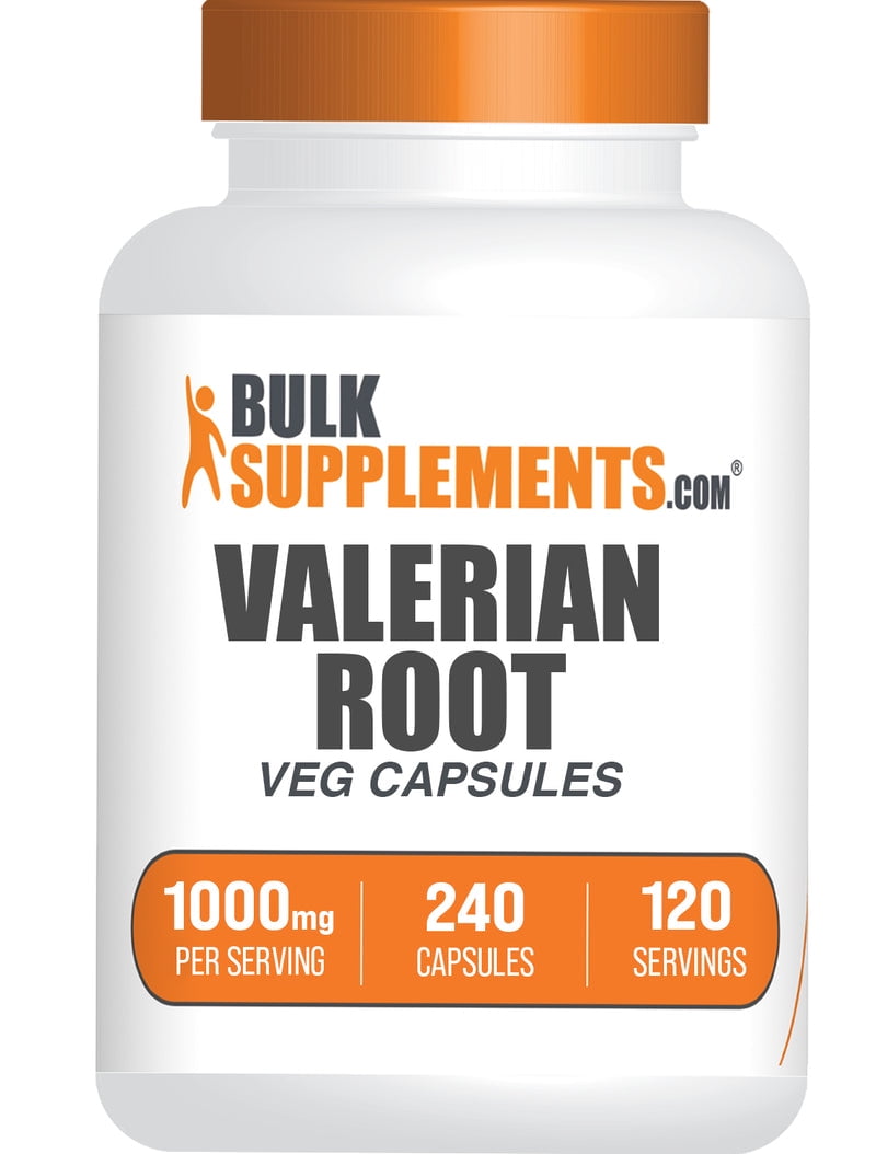 BulkSupplements Valerian Root Extract Capsules - Vegan, 1000mg per ...