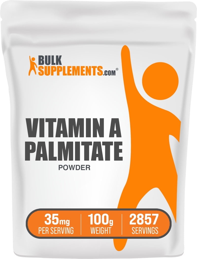 BulkSupplements.com Antioxidant Vitamin A Palmitate Powder, 35mg ...