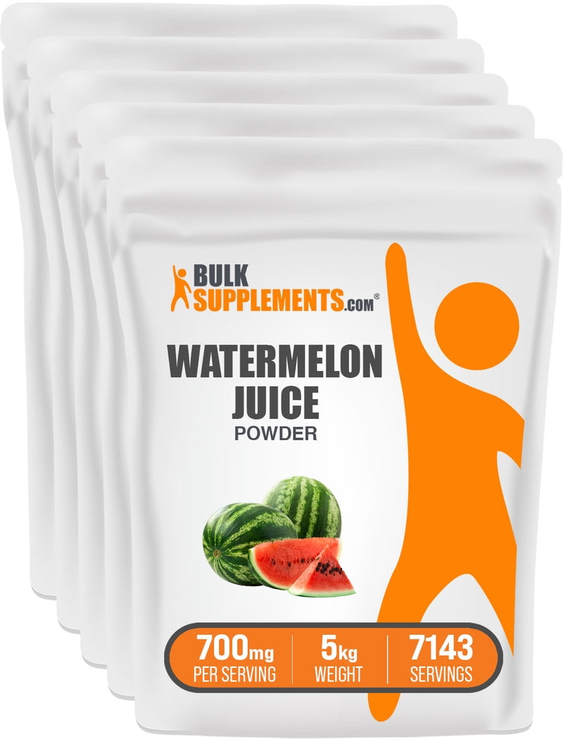 BulkSupplements Watermelon Juice Powder, 750mg - Heart, Skin, & Vision ...