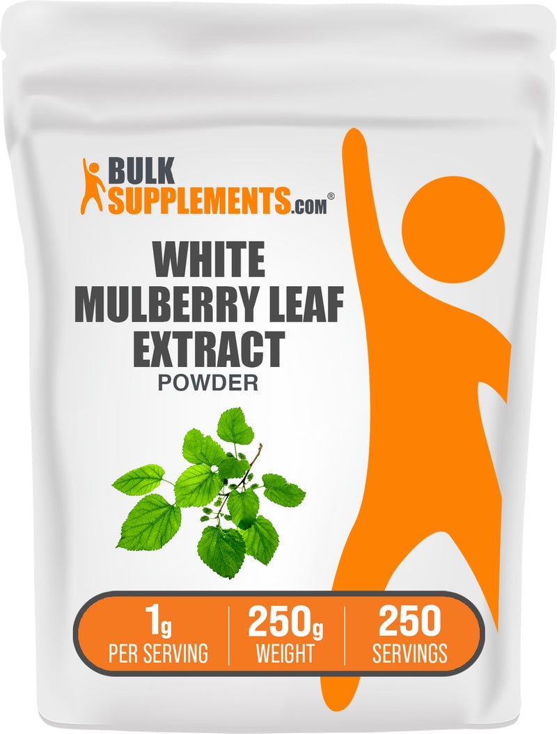 BulkSupplements White Mulberry Extract Powder - 1g per Serving - 250 ...