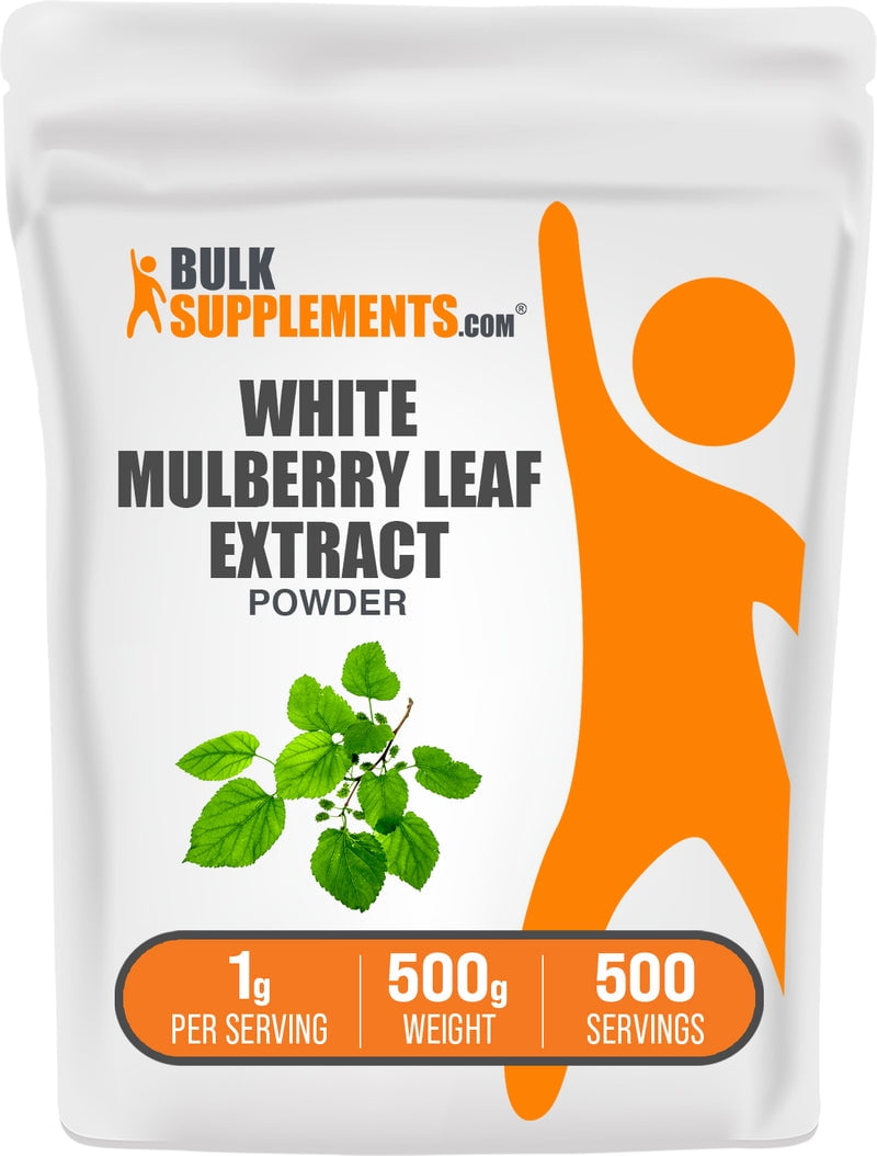 BulkSupplements.com White Mulberry Extract Powder, 1000mg - Antioxidant ...