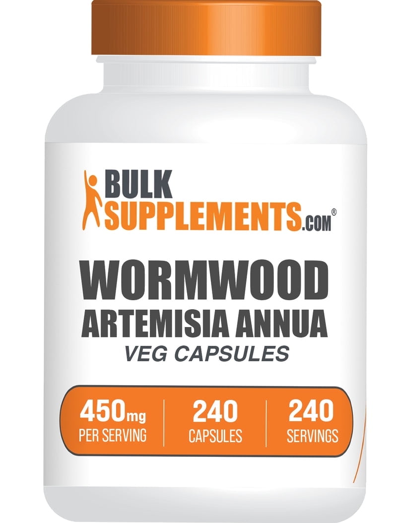 BulkSupplements Wormwood Extract (Artemisia Annua) Capsules - 450mg per ...
