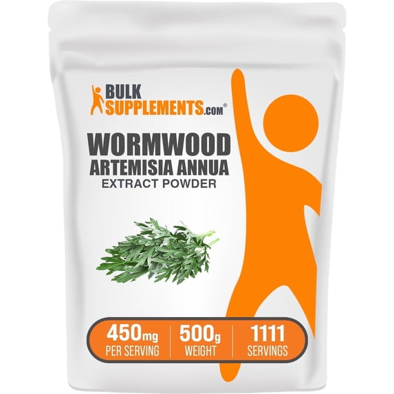 BulkSupplements Wormwood Extract (Artemisia Annua) Powder - 450mg per ...