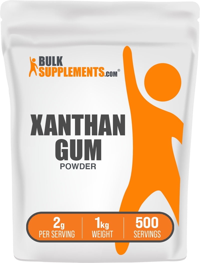 BulkSupplements Xanthan Gum Powder, Thickening Agent, 1kg, 500 Servings ...