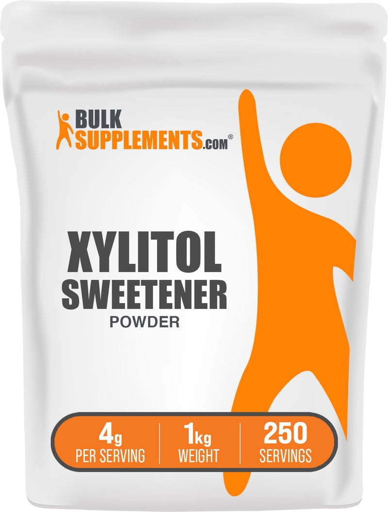 BulkSupplements Xylitol Powder - 4g per Serving - 1 Kilogram (2.2 lbs ...