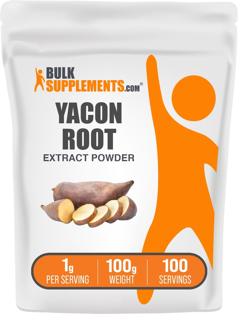 BulkSupplements Yacon Root Extract Powder - 1g per Serving - 100 Grams ...