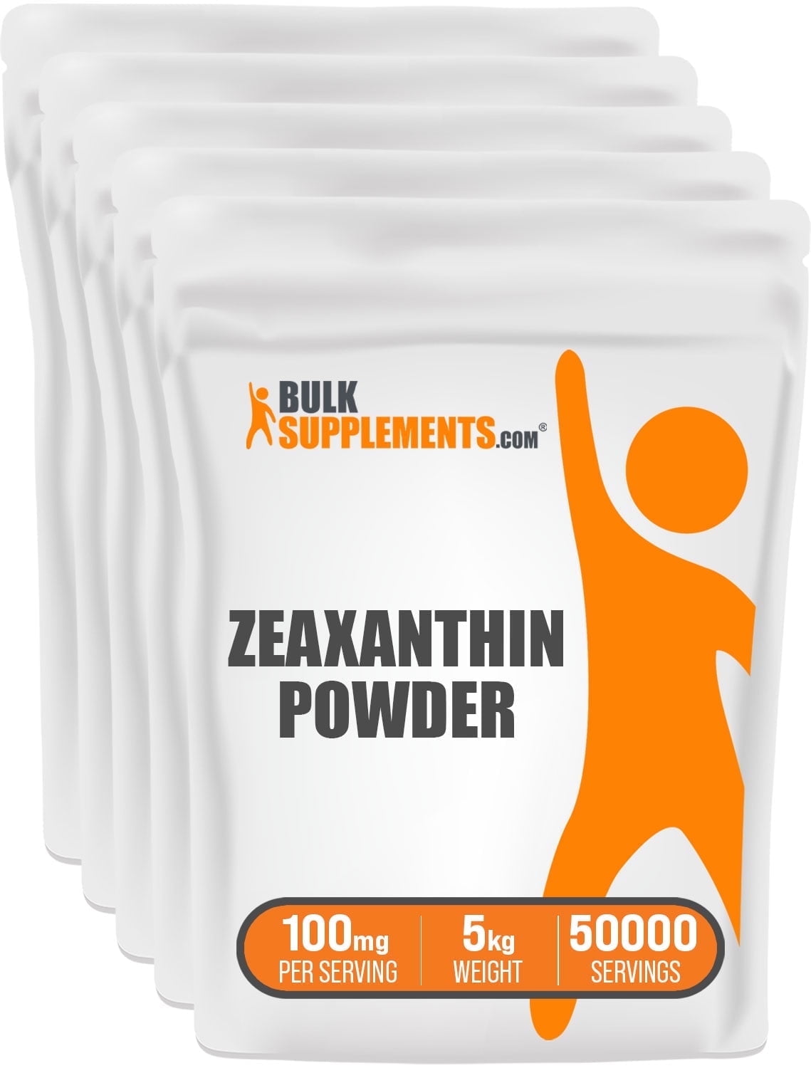 BulkSupplements Zeaxanthin Powder - from Marigold Extract, 100mg per ...