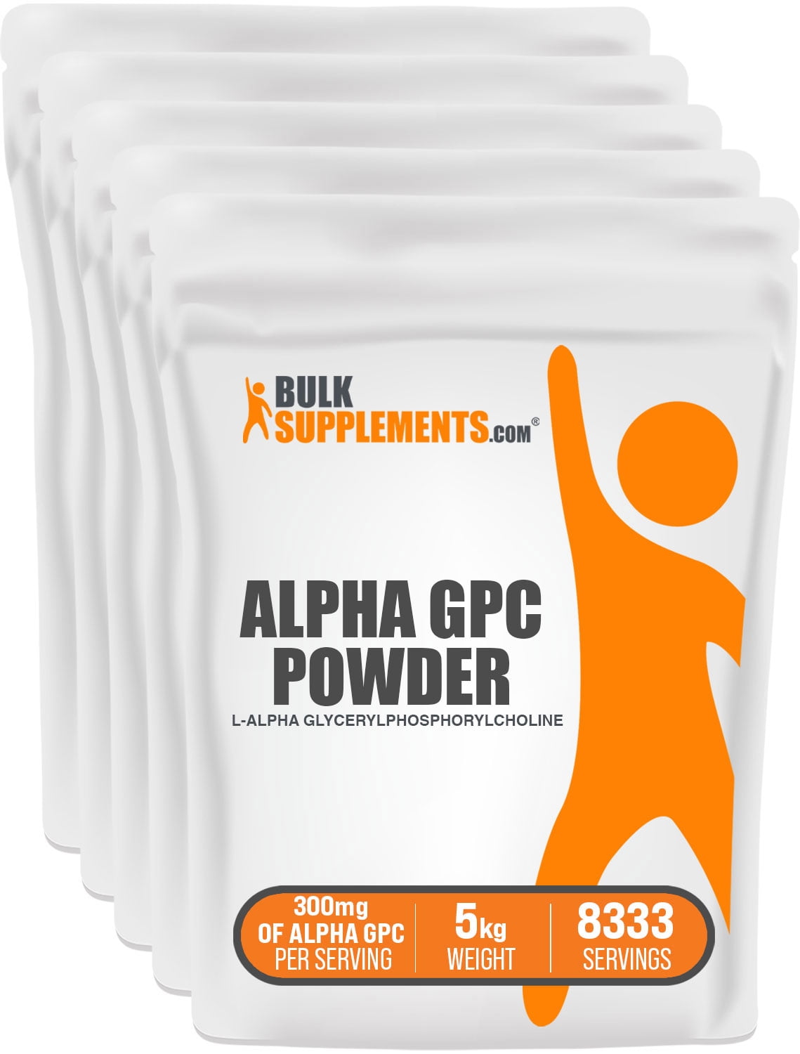 BulkSupplements.com Alpha-GPC Powder, 600mg - Memory Supplement (5kg ...
