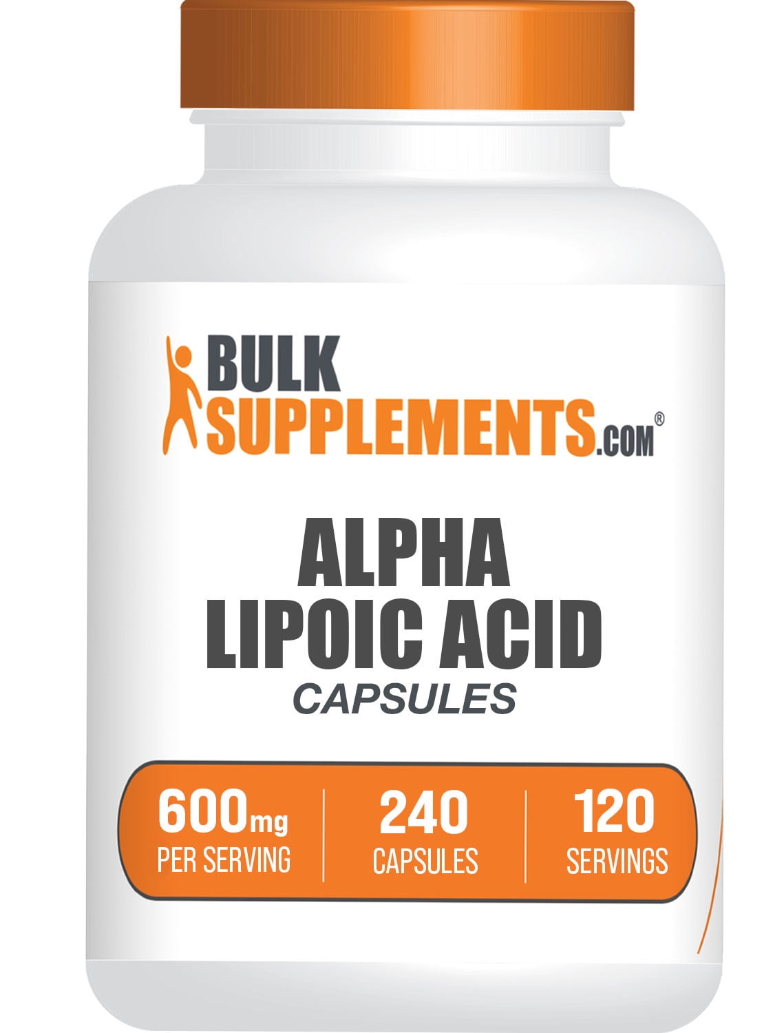 BulkSupplements Alpha Lipoic Acid (ALA) 600mg - Liver & Health Support ...
