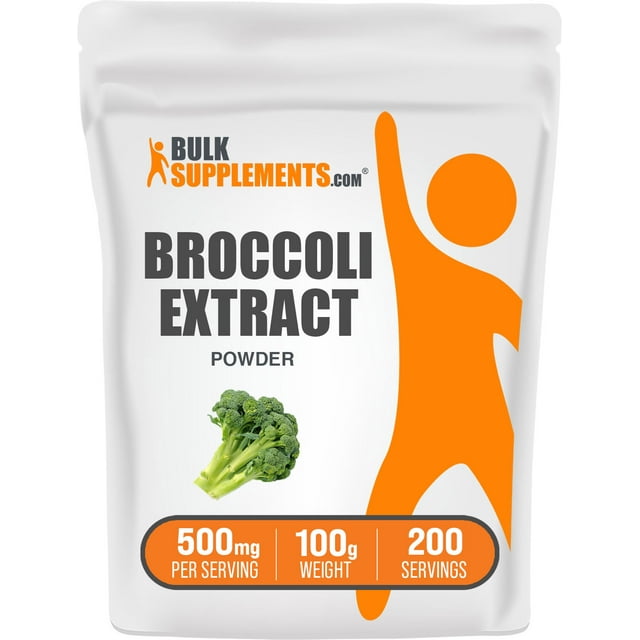 BulkSupplements.com Broccoli Extract - Vegetable Powder Supplement ...