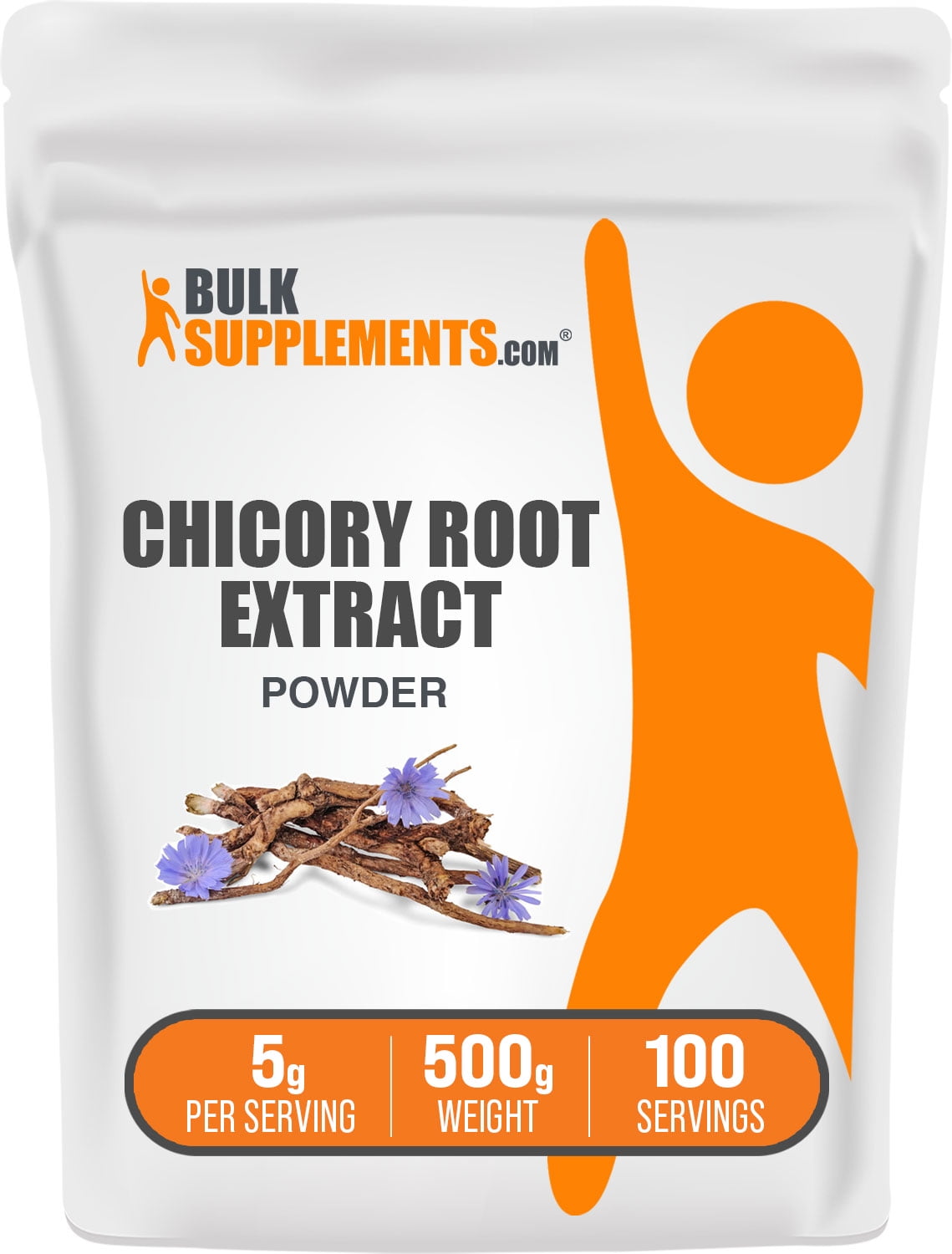 BulkSupplements.com Chicory Extract Powder - Chicory Root Fiber ...