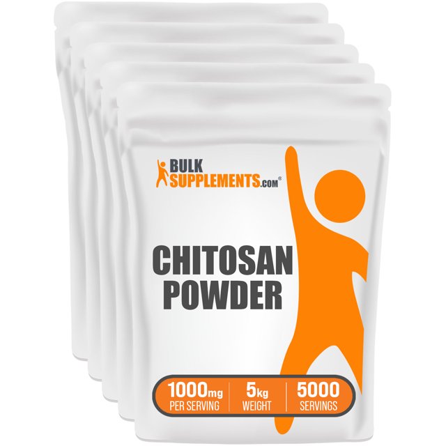 BulkSupplements.com Chitosan Powder, 1000mg - Carb Blocker - Kidney ...