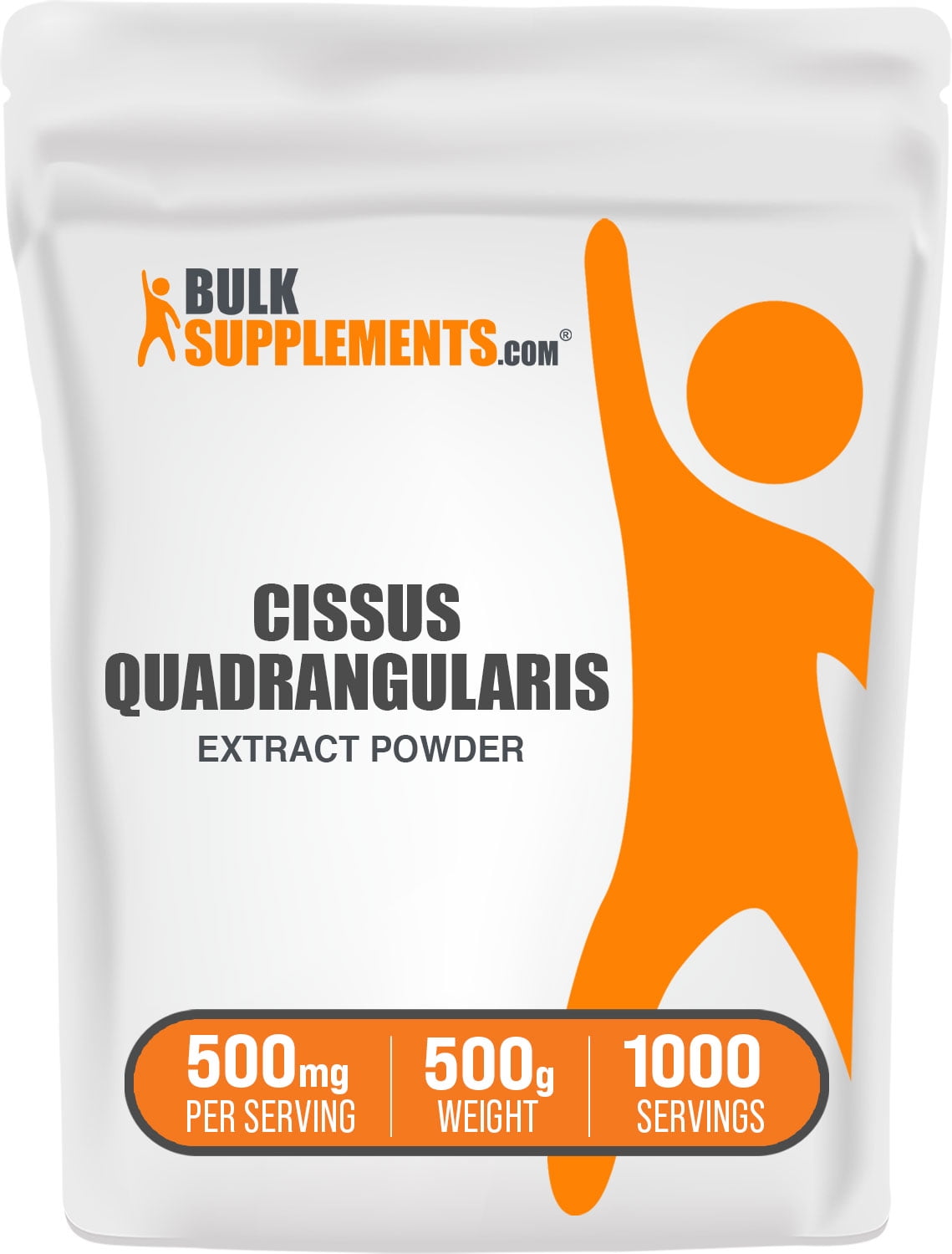 BulkSupplements.com Cissus Quadrangularis Extract Powder, 500mg - Anti ...