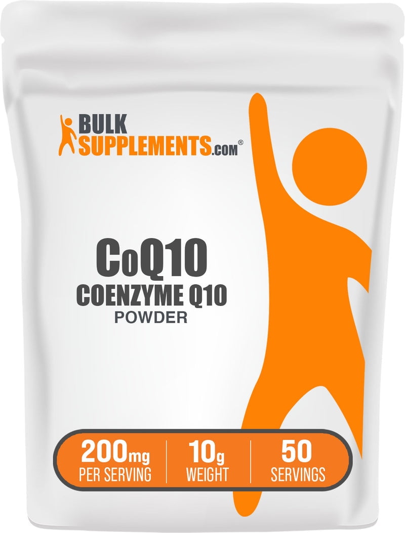BulkSupplements Coenzyme Q10 (CoQ10) Powder - 200mg per Serving - 10 ...