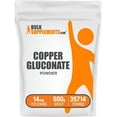 BulkSupplements Copper Gluconate Powder - 14mg per Serving (2mg of ...