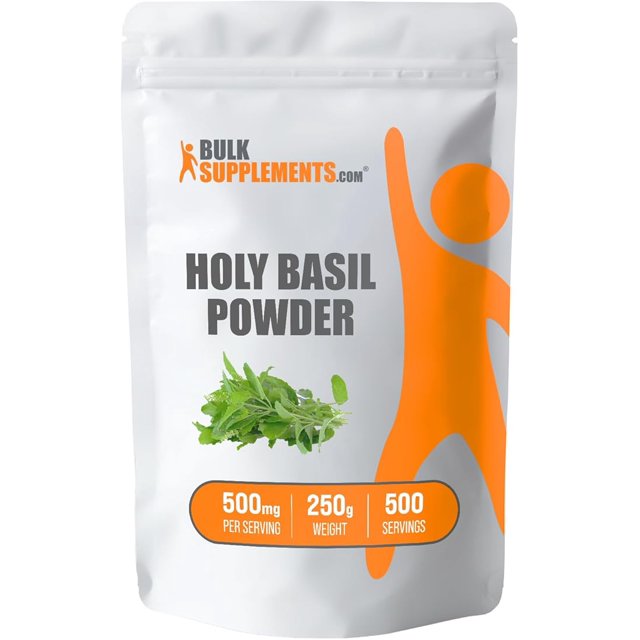BulkSupplements.com Holy Basil Powder - Holy Basil Leaf - Tulsi Holy ...