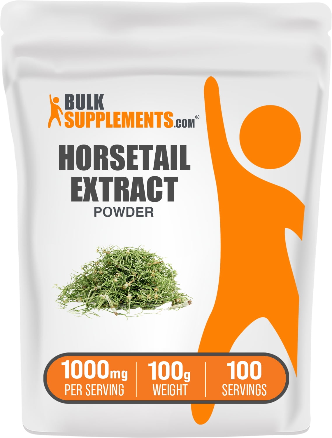 BulkSupplements Horsetail Extract Powder - 1g per Serving - 100 Grams ...