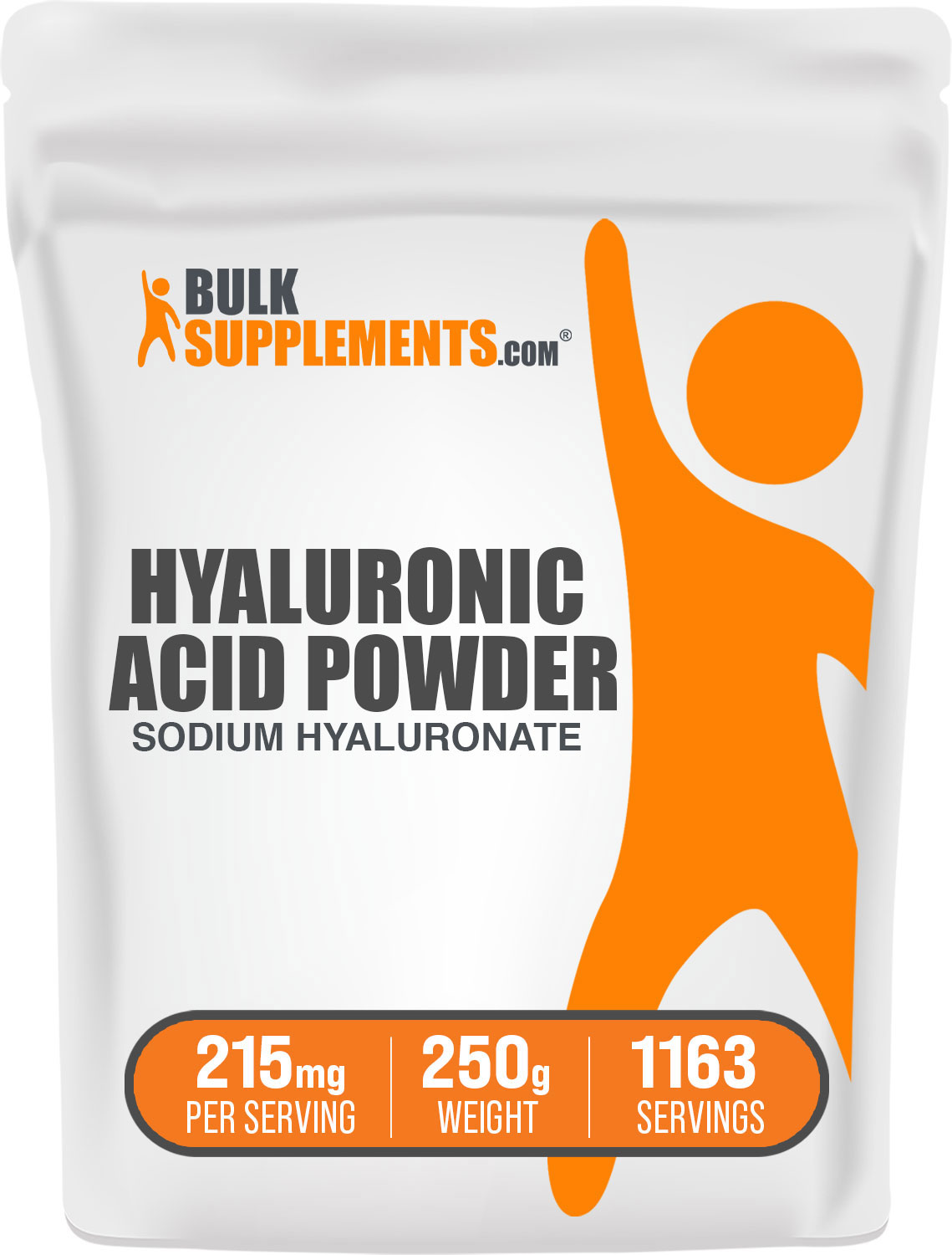 BulkSupplements Hyaluronic Acid Powder, 215mg - Promotes Skin & Vision ...