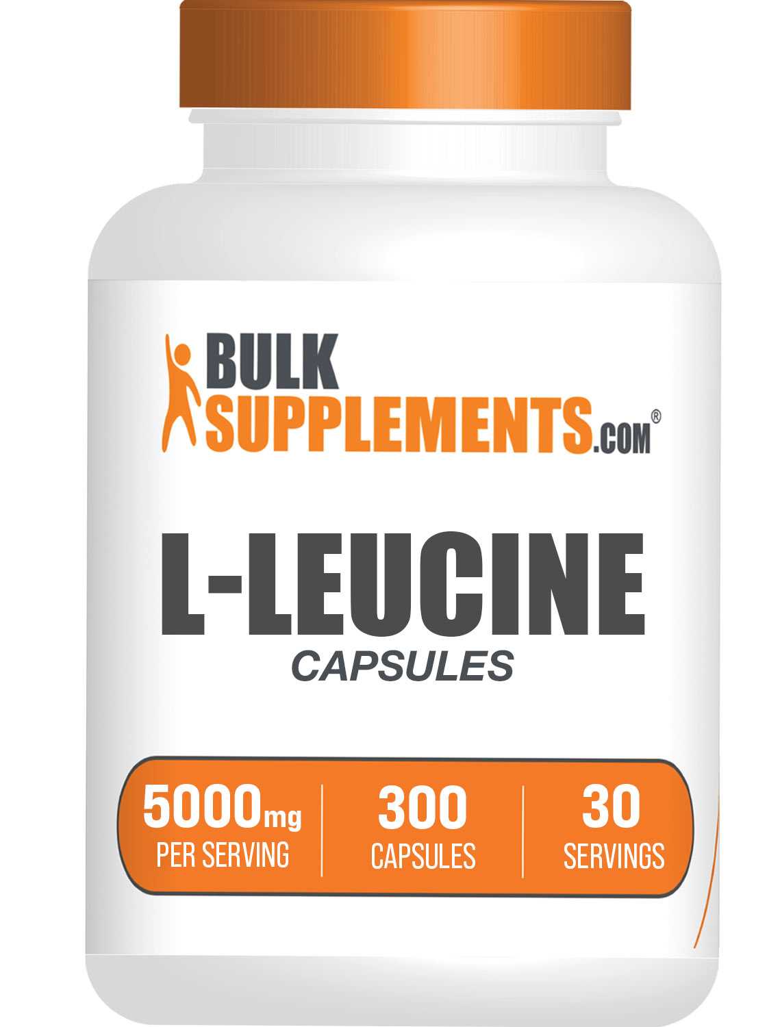 Swanson Ajipure L-Leucine, Pharmaceutical Grade 500 mg 60 Veggie ...