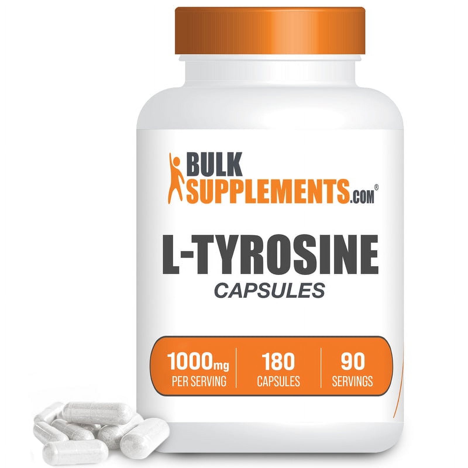 L-Serine Capsules - 2,000mg Serving Size Used in Study on Cognitive ...