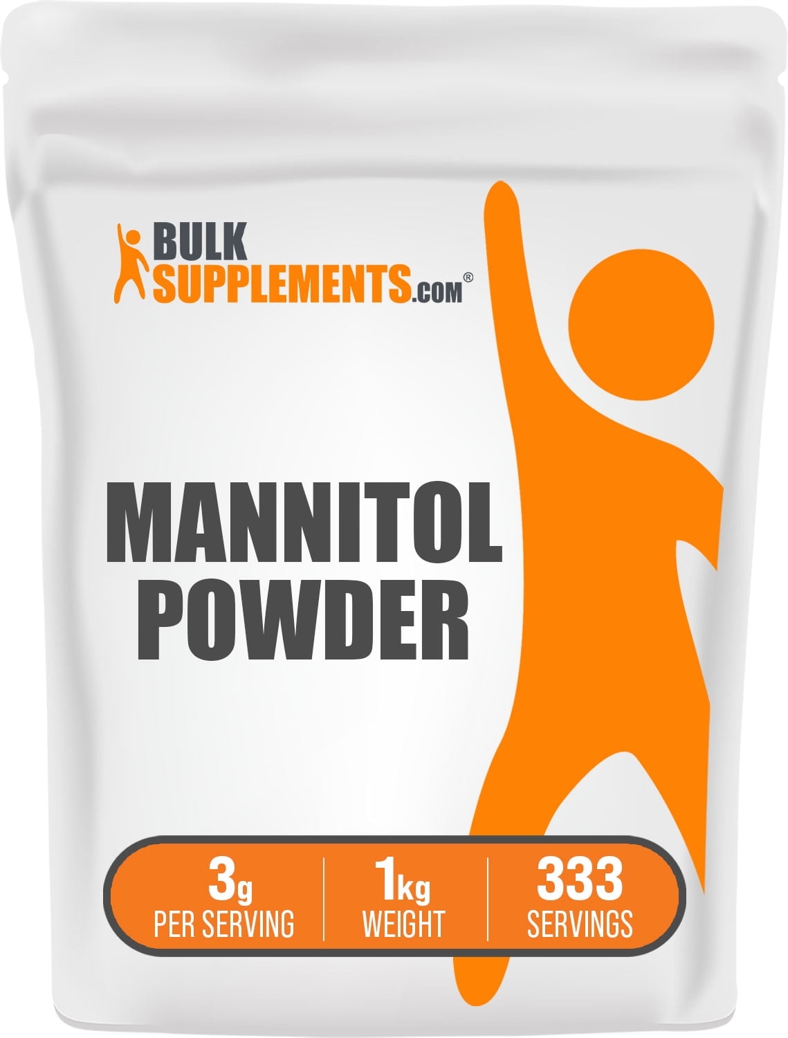 BulkSupplements.com Mannitol Powder - Sugar Substitute for Baking (1kg - 2.2 lbs) - Walmart.com