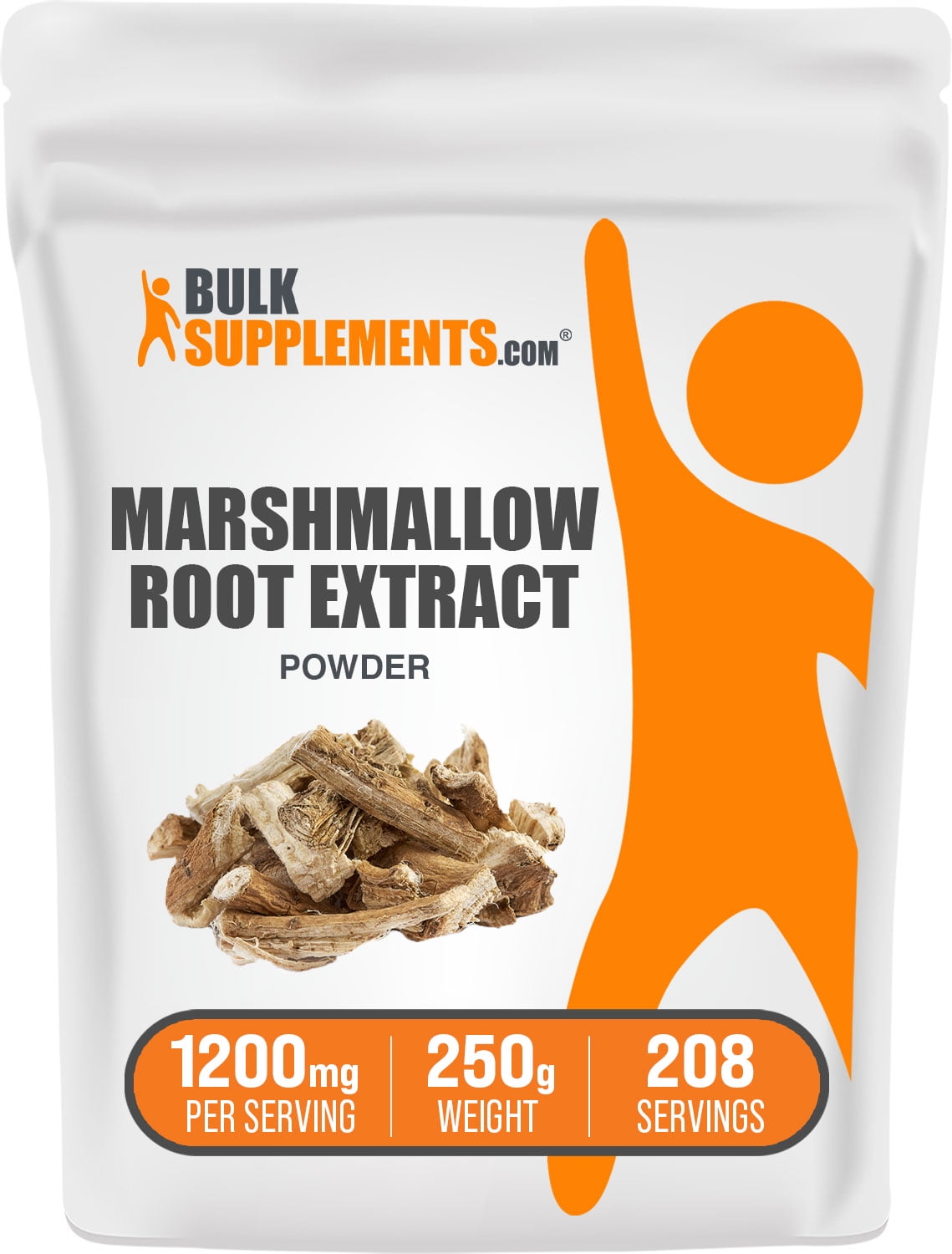 BulkSupplements.com Marshmallow Root Extract Powder - Lung Support ...