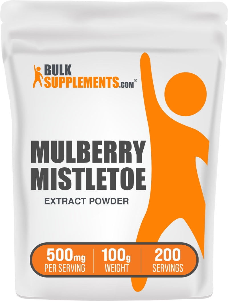 BulkSupplements Mulberry Mistletoe Extract Powder, Unisex, Herbal ...