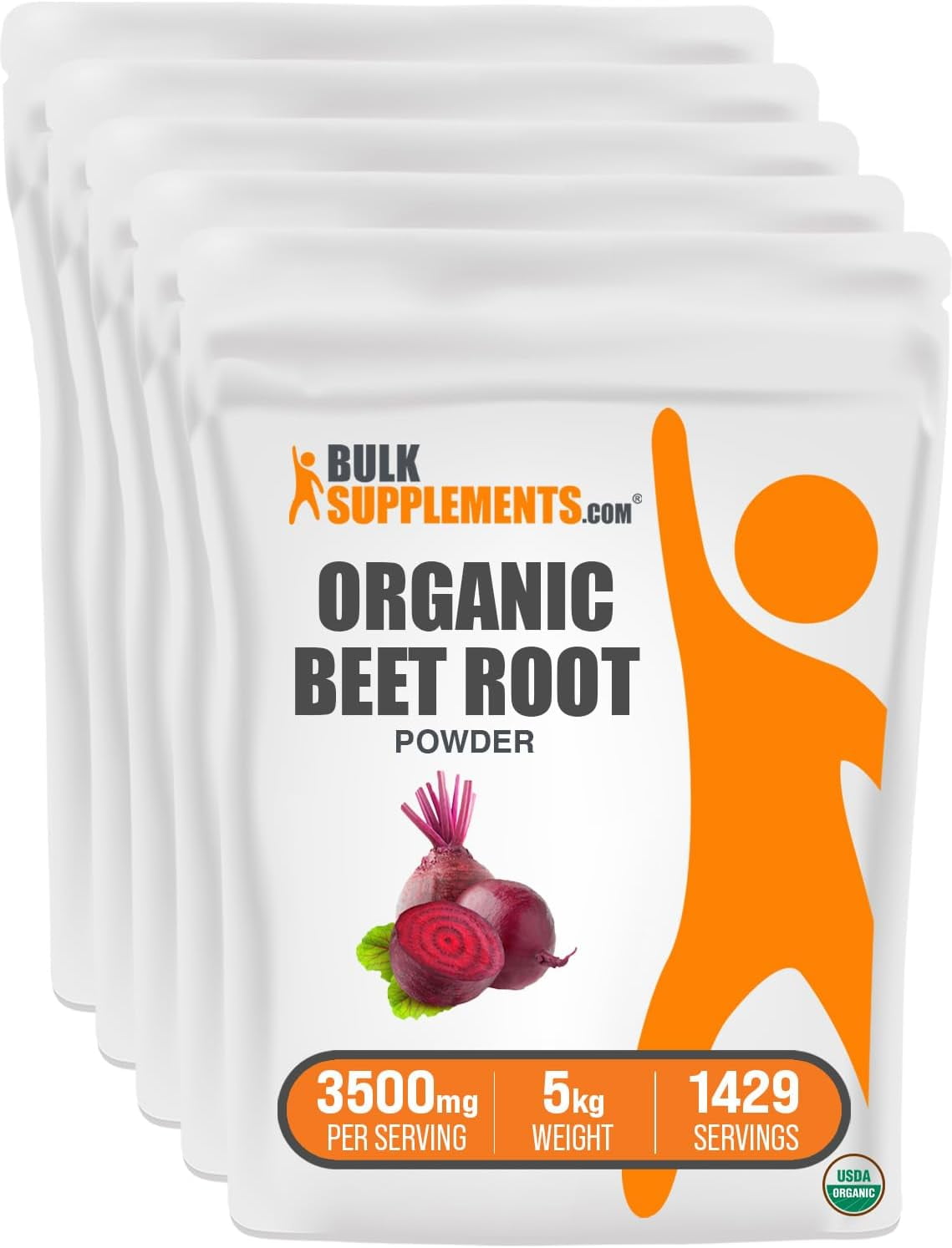 BulkSupplements.com Organic Beet Root Powder, 3500mg - Beet Powder ...