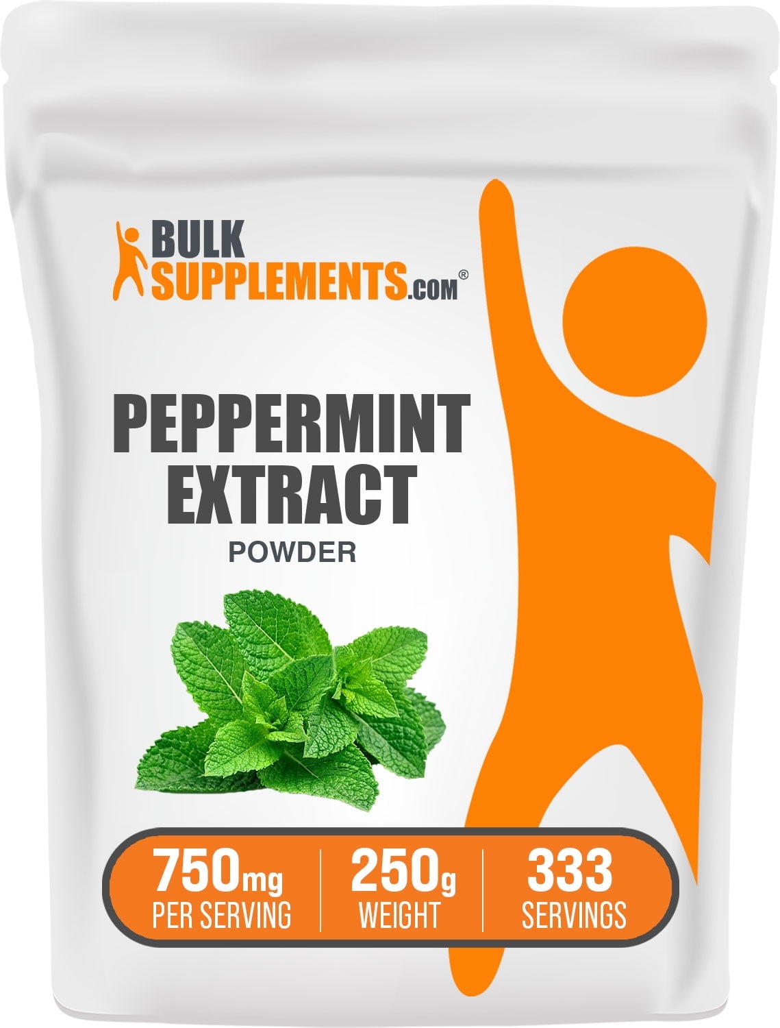 BulkSupplements Peppermint Extract Powder - 750mg per Serving - 250 ...
