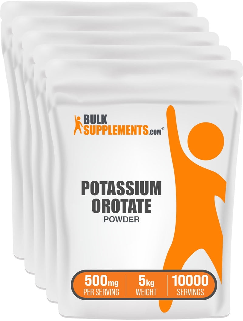 BulkSupplements Potassium Orotate Powder - 500mg per Serving - 5 ...