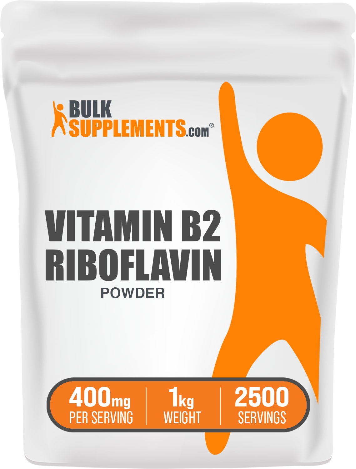 BulkSupplements.com Riboflavin Powder, 400mg - Vitamin B2 Supplement ...
