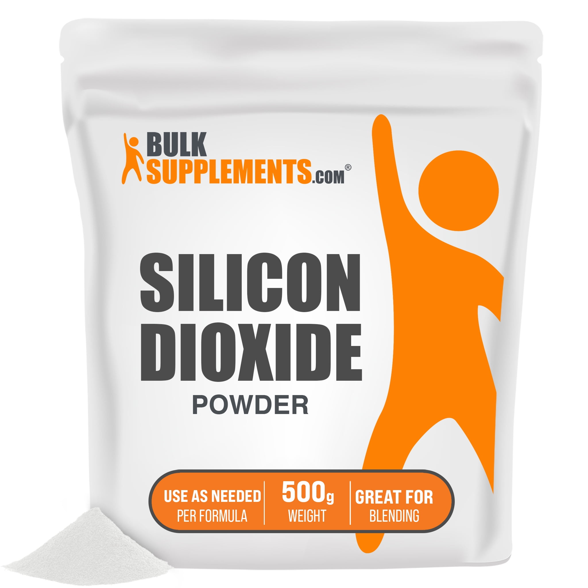 BulkSupplements.com Silicon Dioxide Powder - Additive for Food ...