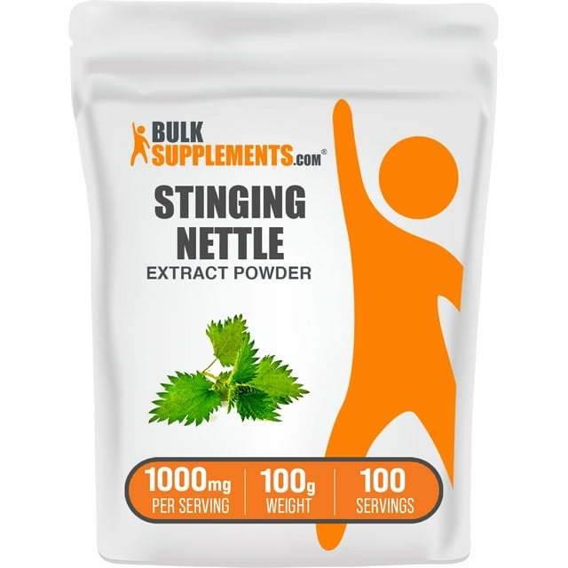 BulkSupplements.com Stinging Nettle Extract Powder, 1000mg - Nettle ...