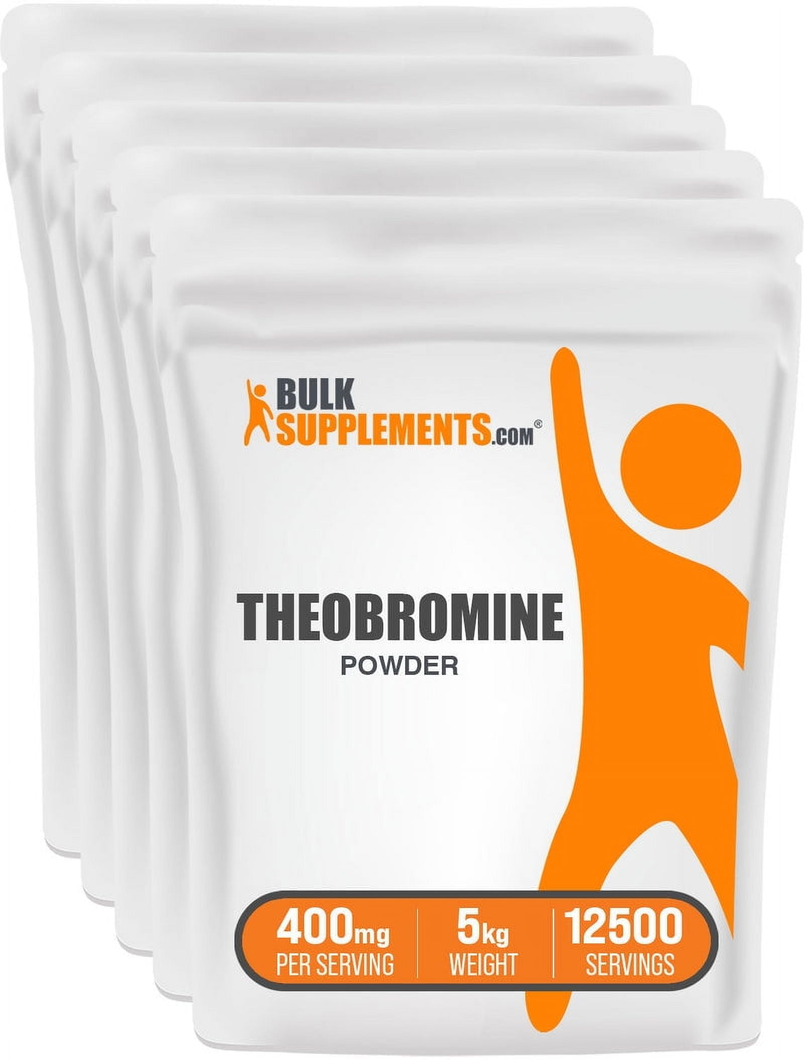 BulkSupplements Theobromine Powder - 400mg per Serving - 5 Kilograms ...