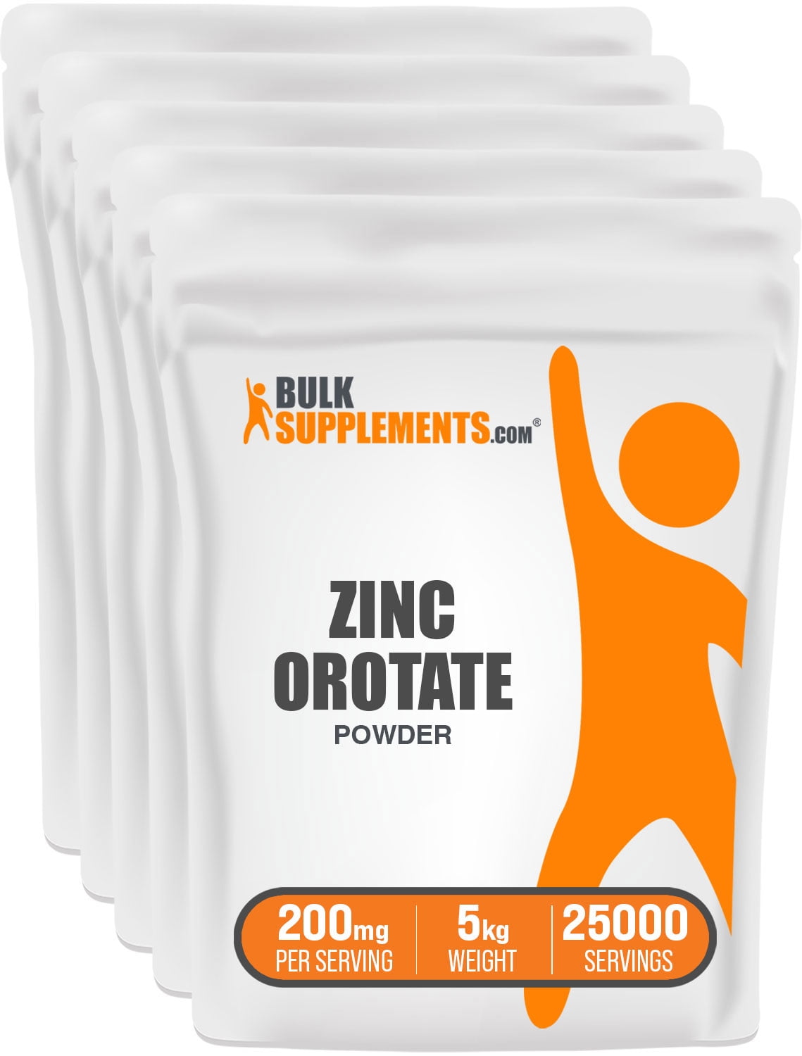 BulkSupplements Zinc Orotate Powder - Pure Zinc - Zinc 15 Mg - Vegan ...
