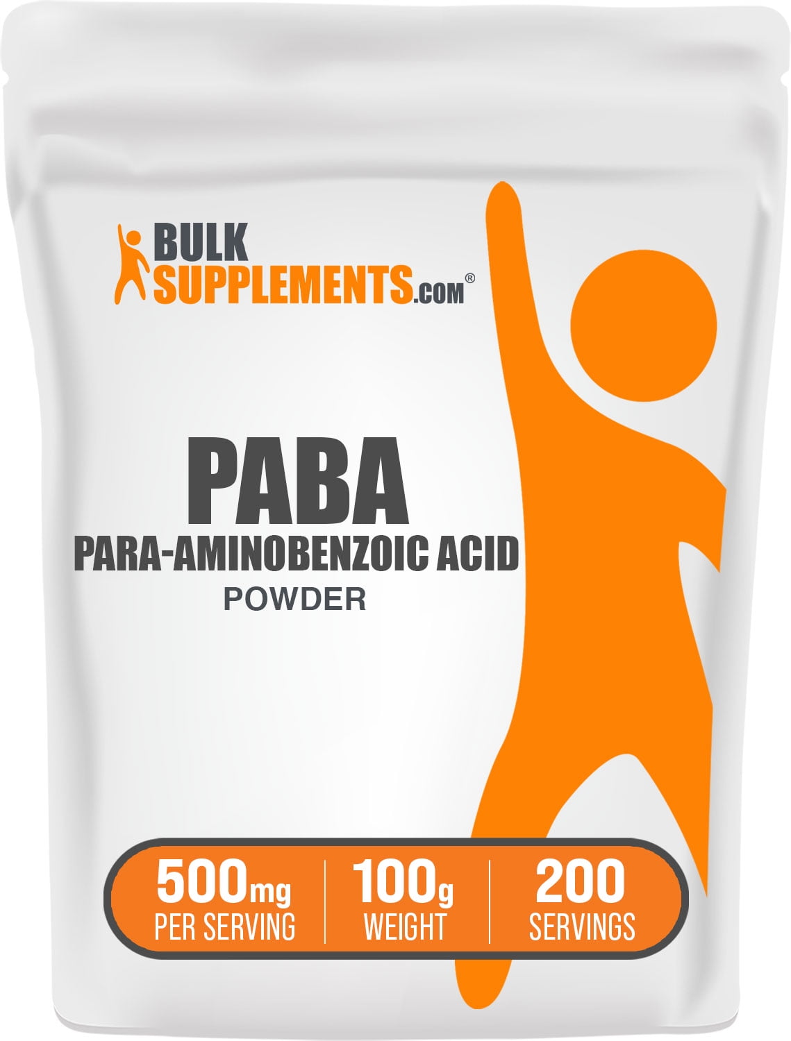 BulkSupplements Para-Aminobenzoic Acid (PABA) Powder - 500mg per ...