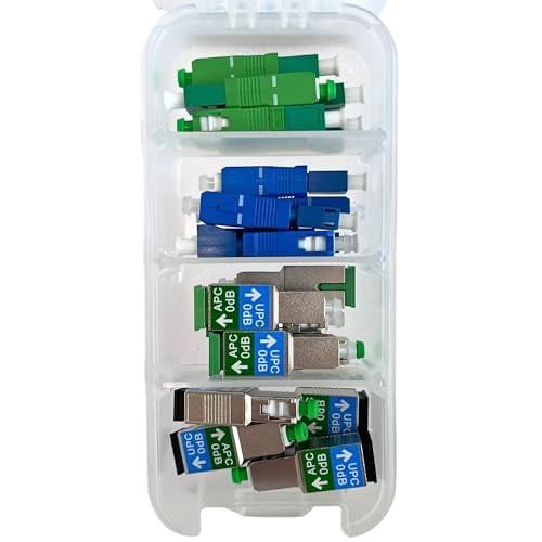- Bulkhead Fiber Optic Adapter Kit - 4 Piece Fiber Adapter Kit for ...