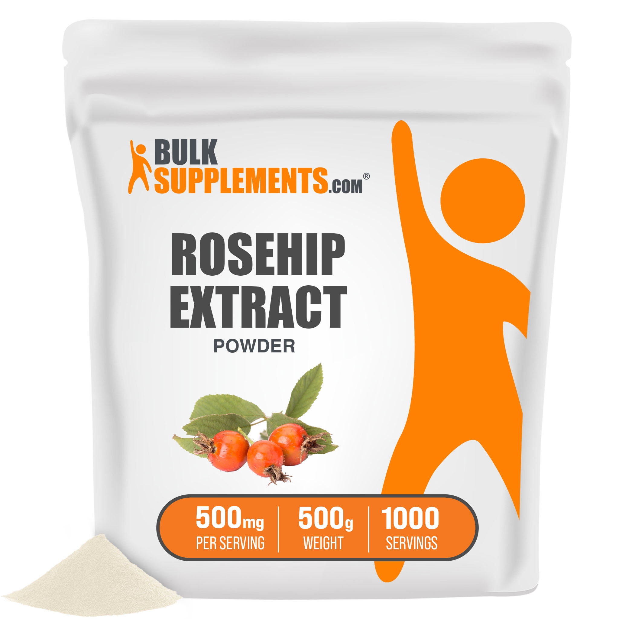 Bulksupplements.com Rosehip Extract Powder - Rose Hips - Cognitive ...