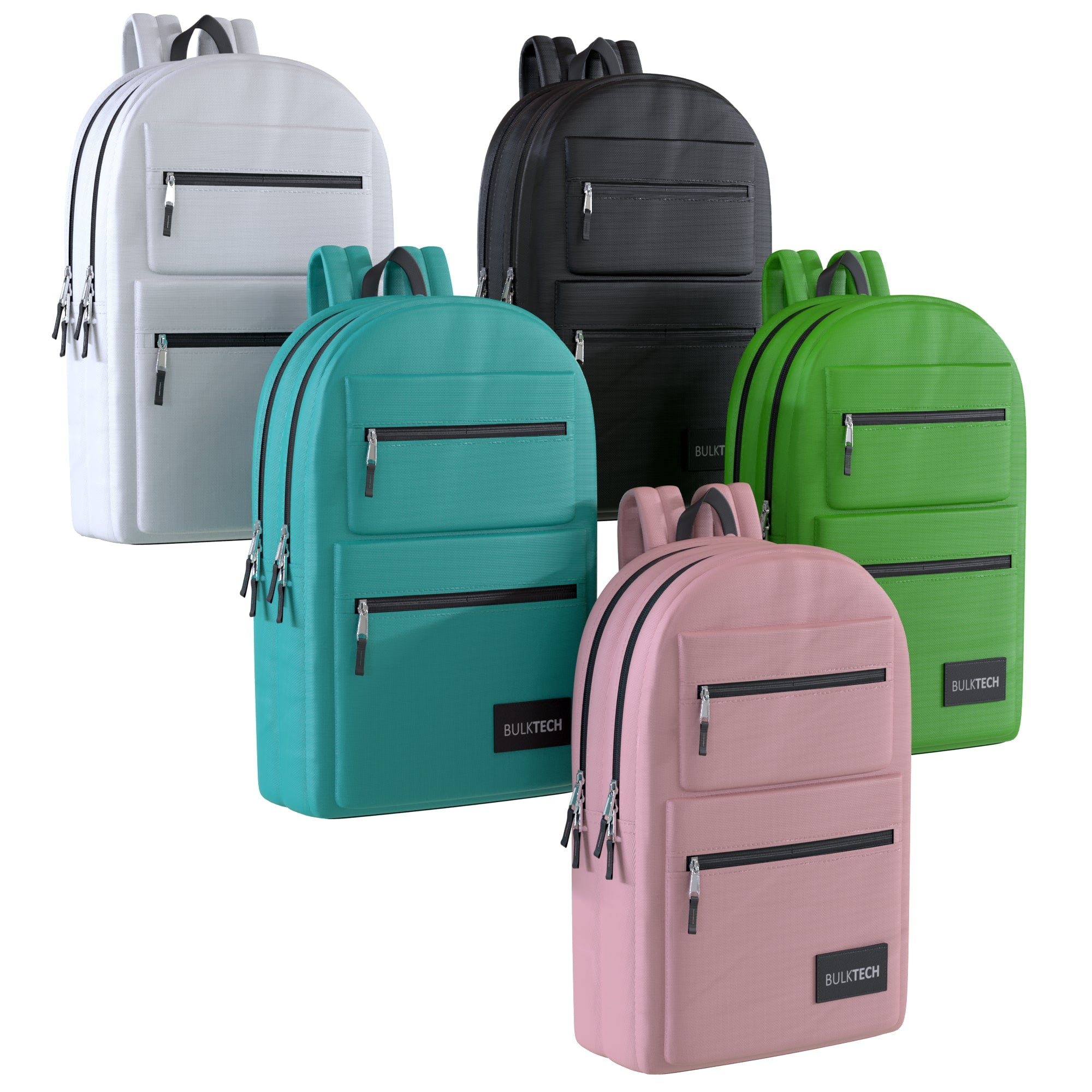 Bulktech 300 Pack Bulk Wholesale Backpacks Classic Back Packs for Kids ...