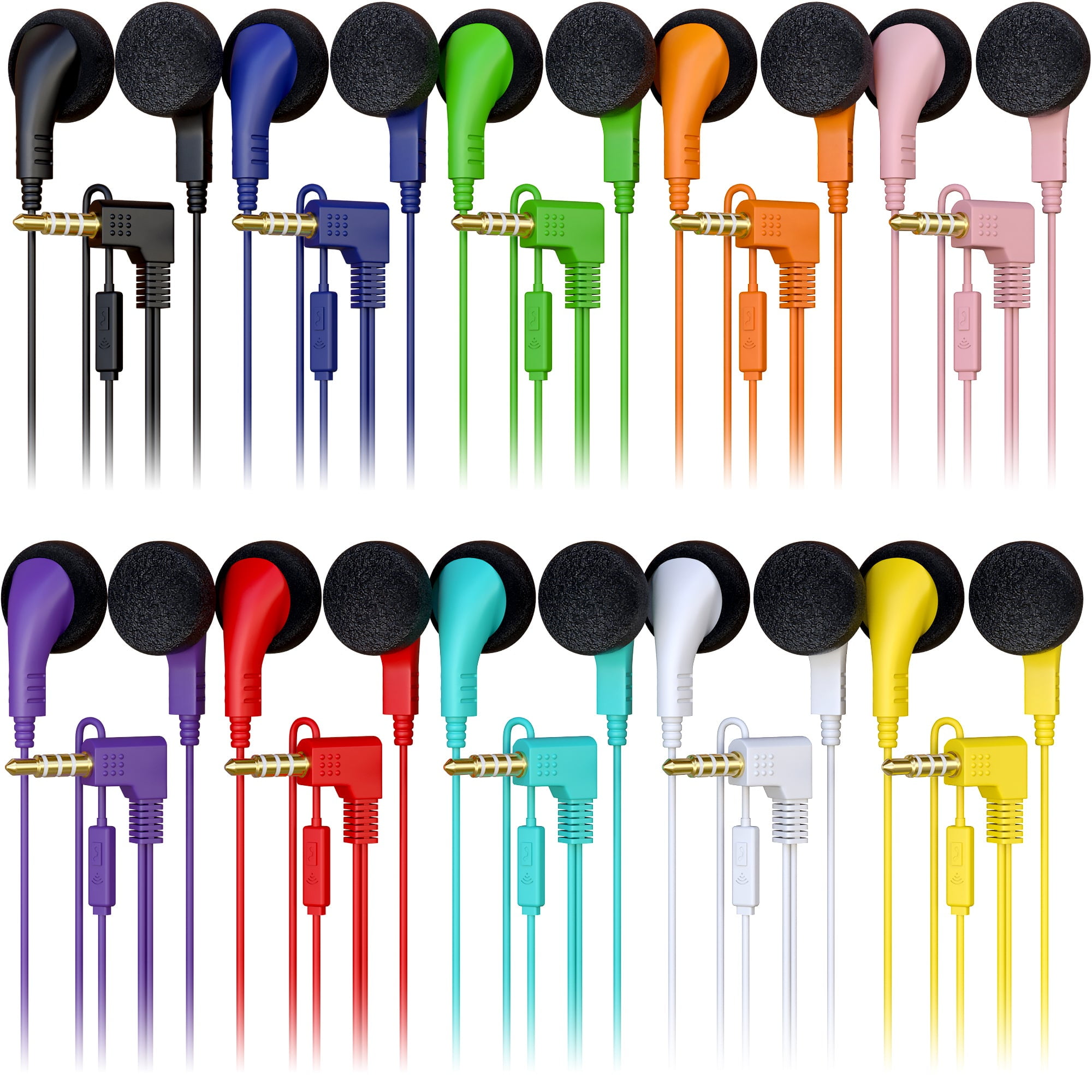 Bulktech Wired In-Ear Earphone Headphones with 3.5mm Connector and ...