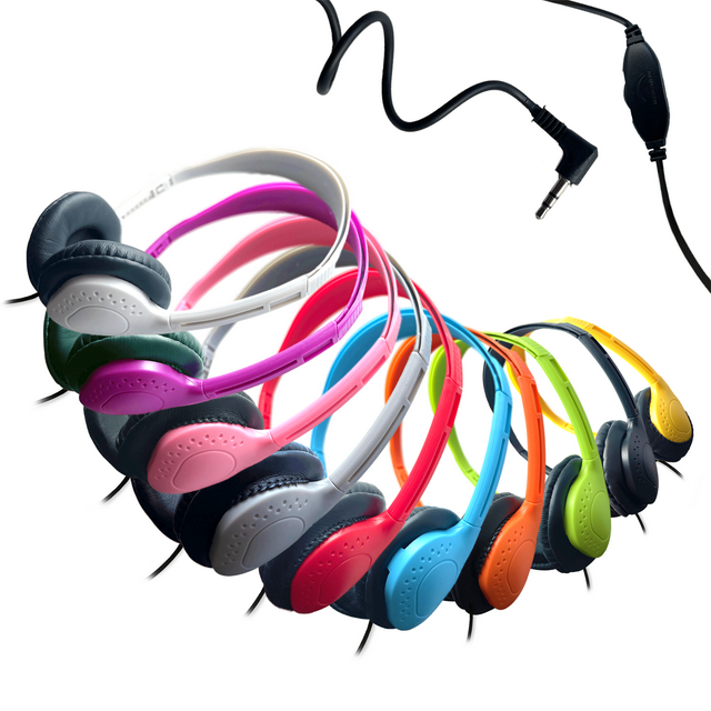 Bulktech Wired On-Ear Leather Headphones with 3.5mm Connector and ...