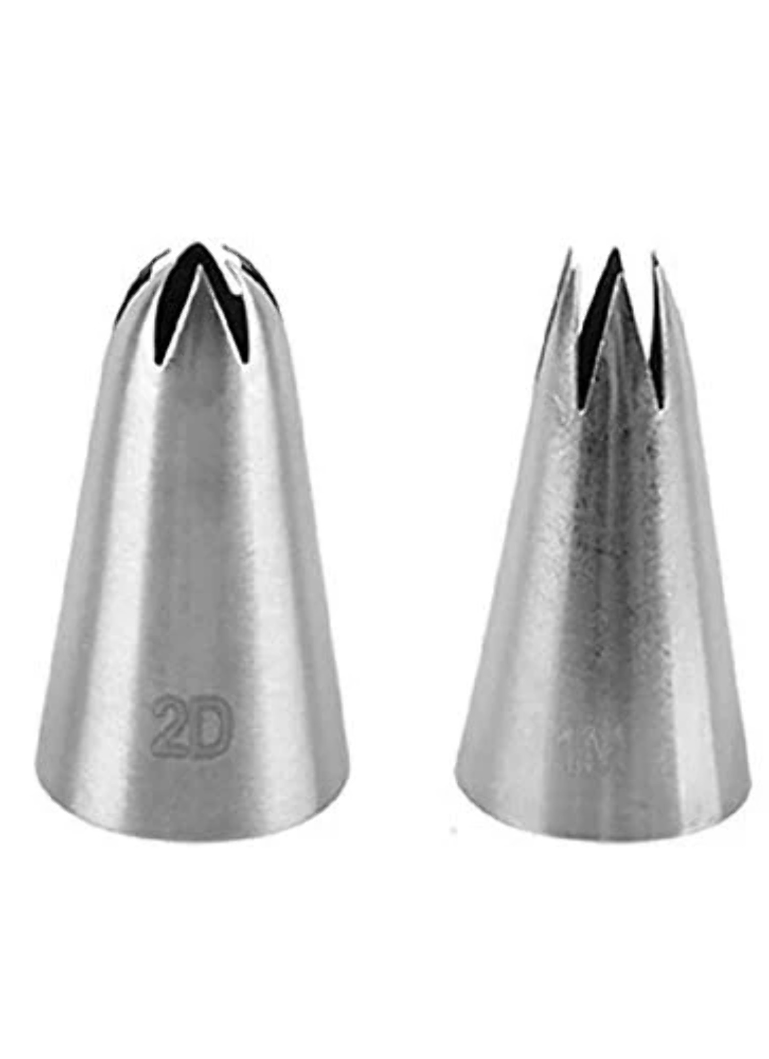 Bulky Buzz 2D,1M Icing Nozzle DIY Cream Rose Flower Piping Nozzles ...