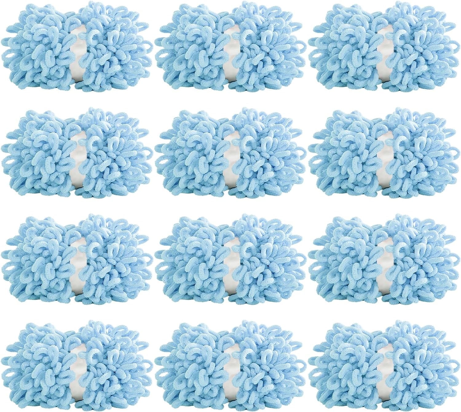 Bulky Loop Yarn for Finger Knitting Soft,Off The Hook Loop Yarn,No ...