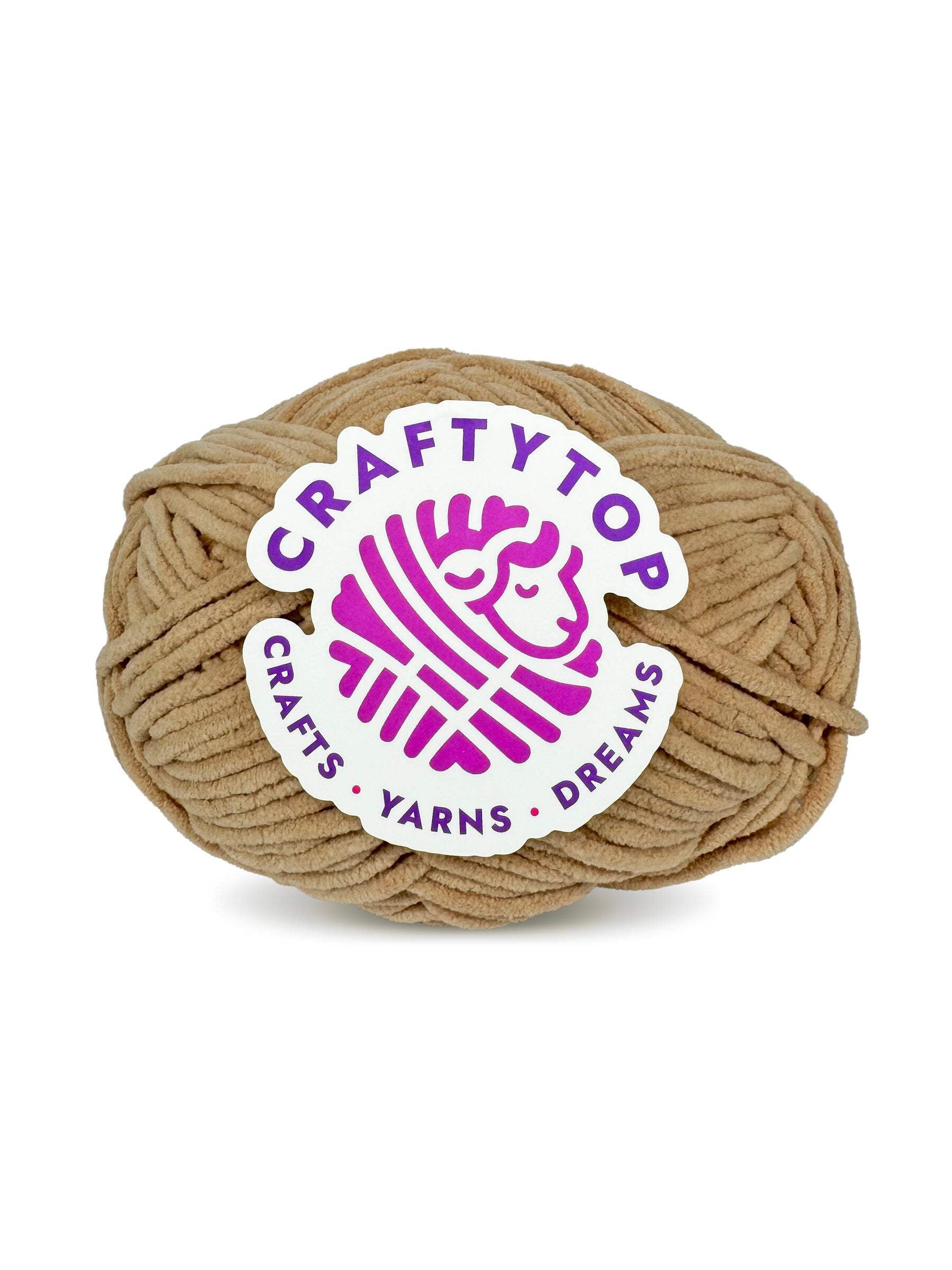 Bulky Velvet Yarn - Sandy Dunes - Walmart.com